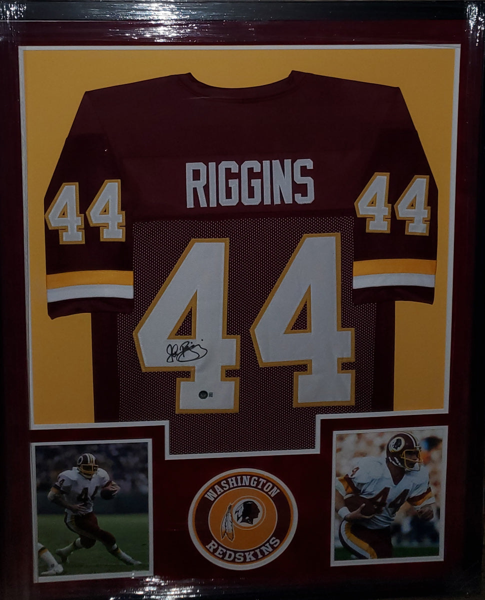 Washington Redskins John Riggins Framed Autographed Custom Jersey with ...
